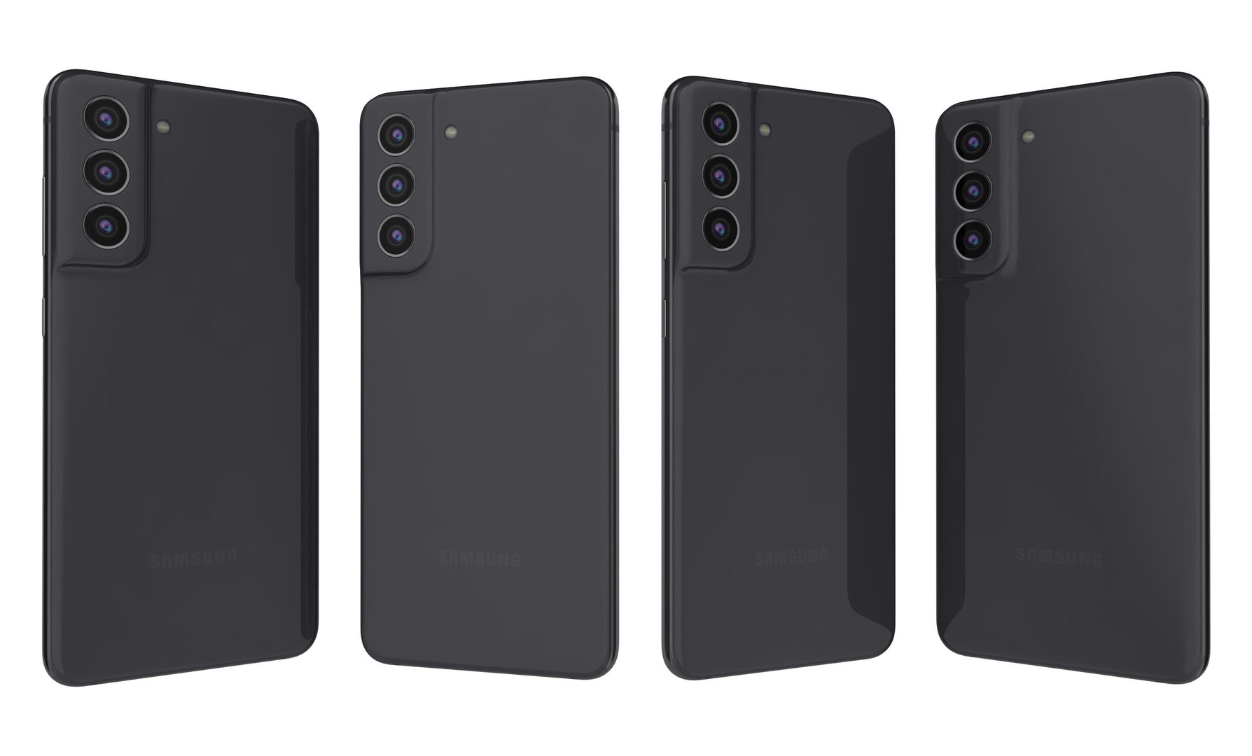 Samsung Galaxy S21 FE 5G Graphite 3D - TurboSquid 1845055