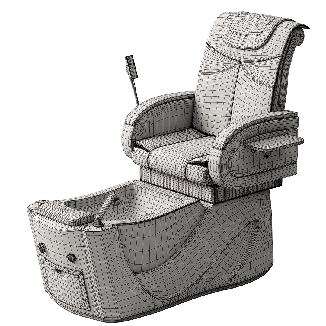 3D Model Pedicure Chair - TurboSquid 1693202