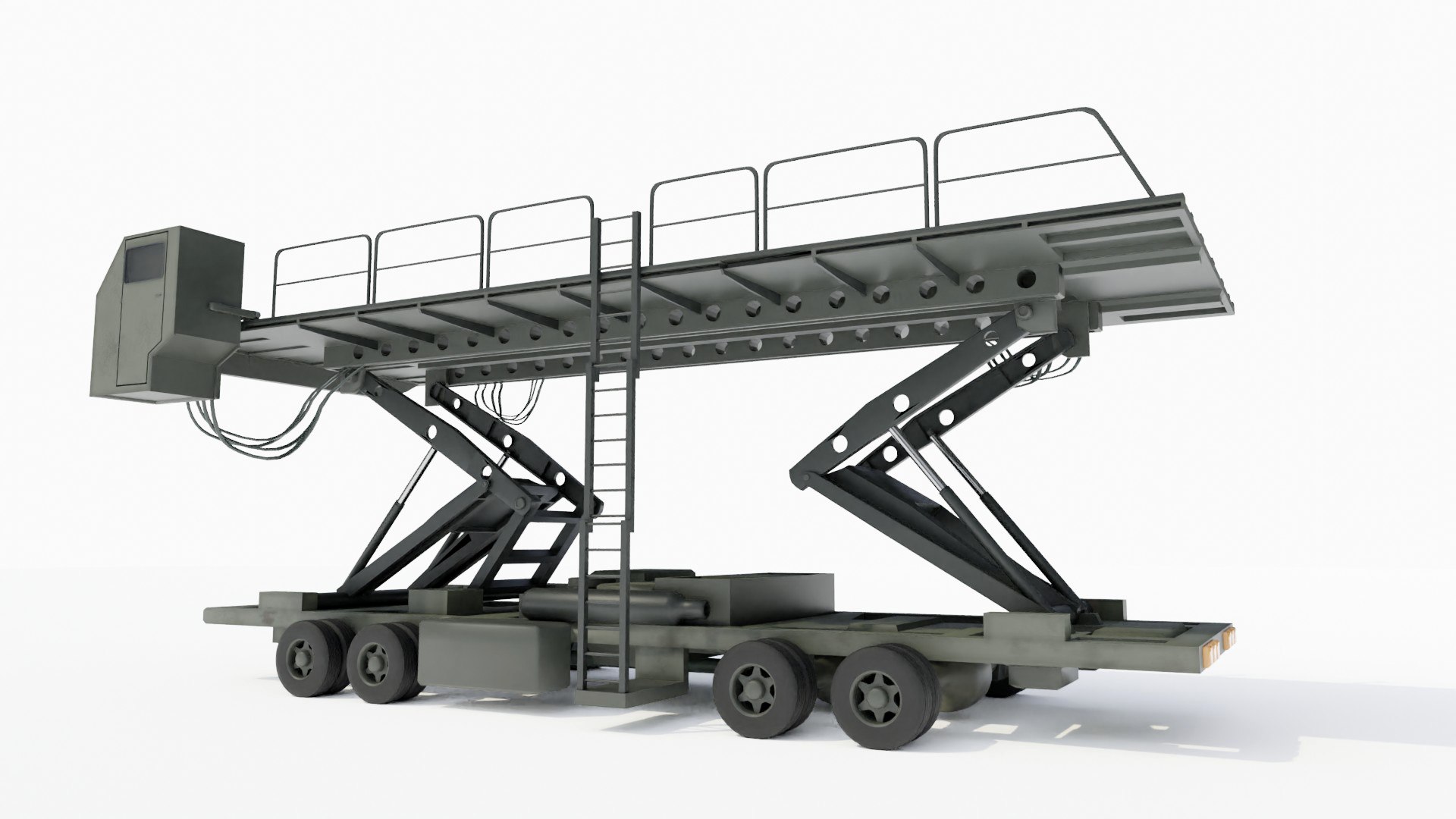 Oshkosh 40k Loader 3d Max