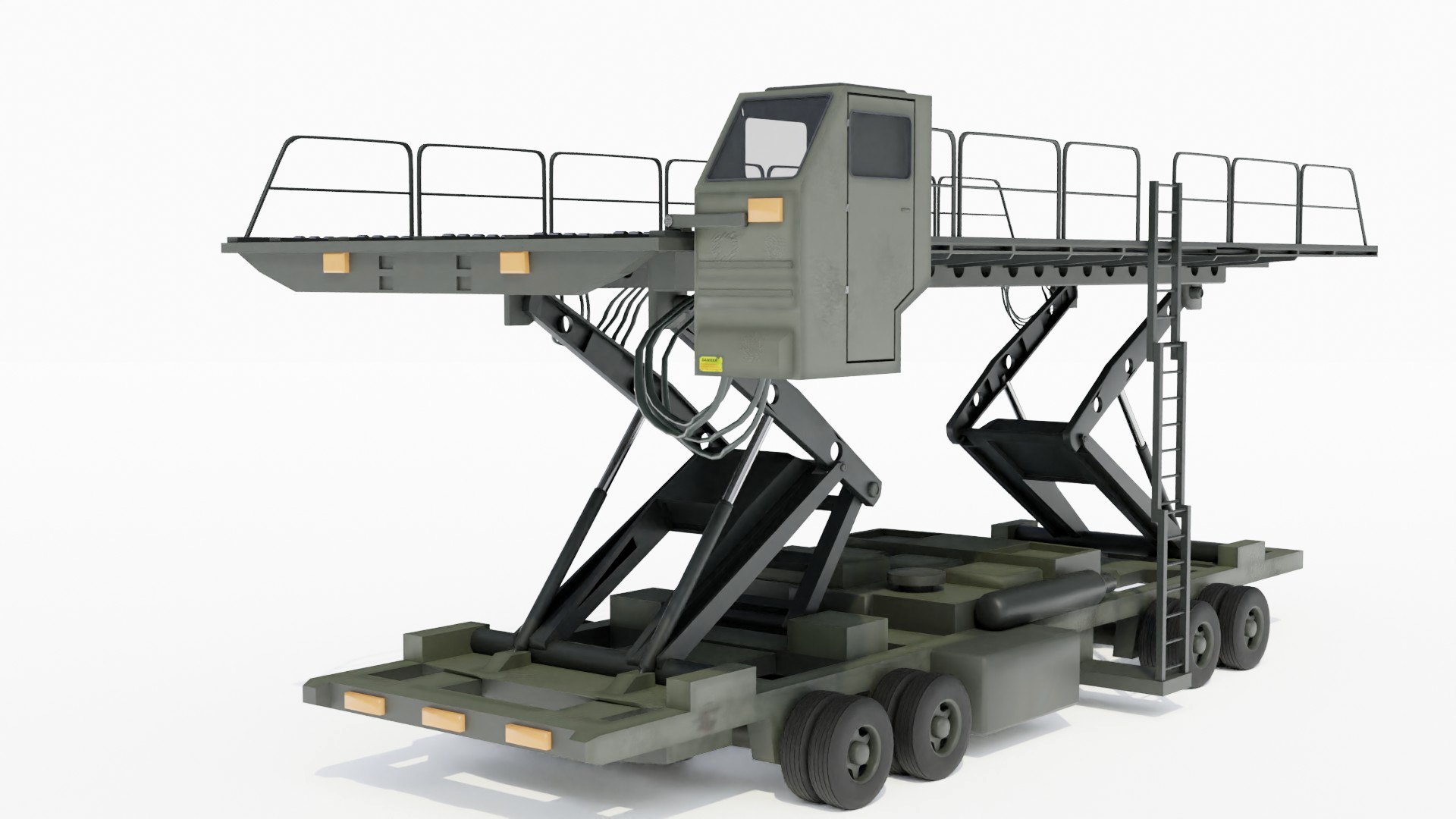 Oshkosh 40k Loader 3d Max