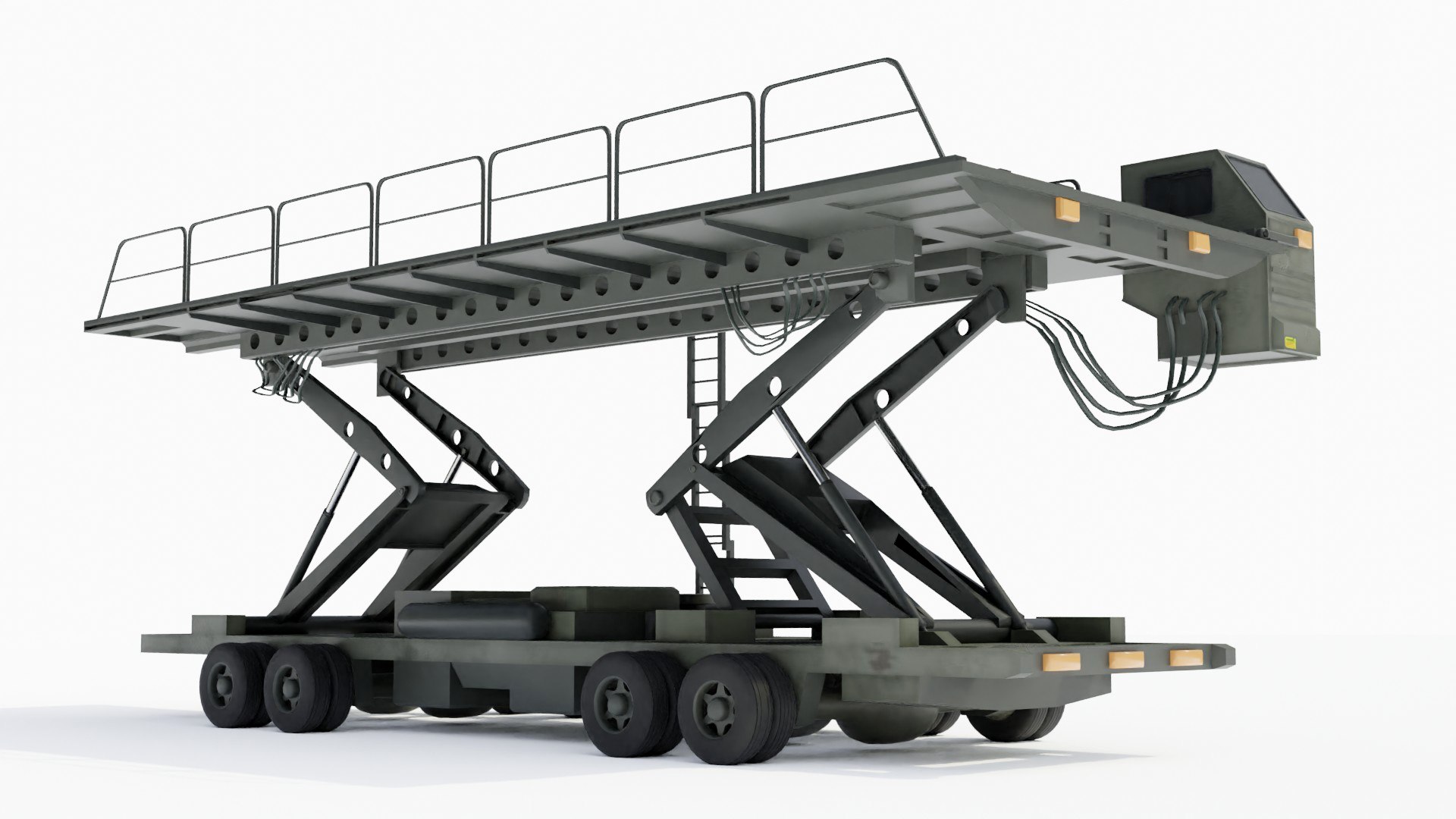 Oshkosh 40k Loader 3d Max