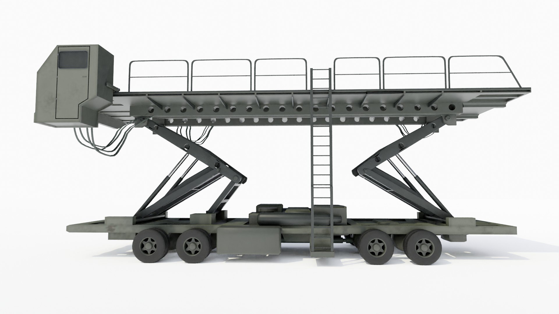 Oshkosh 40k Loader 3d Max