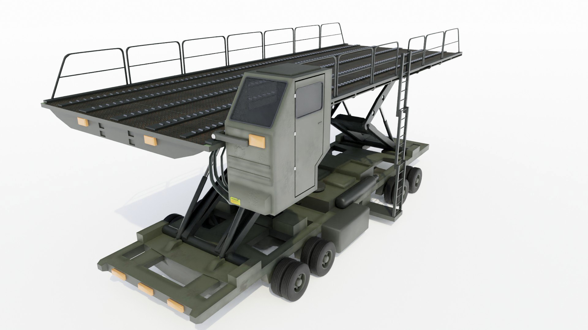 Oshkosh 40k Loader 3d Max