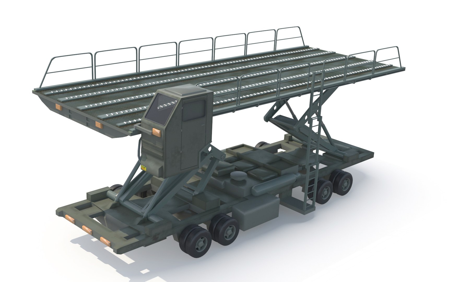 Oshkosh 40k Loader 3d Max