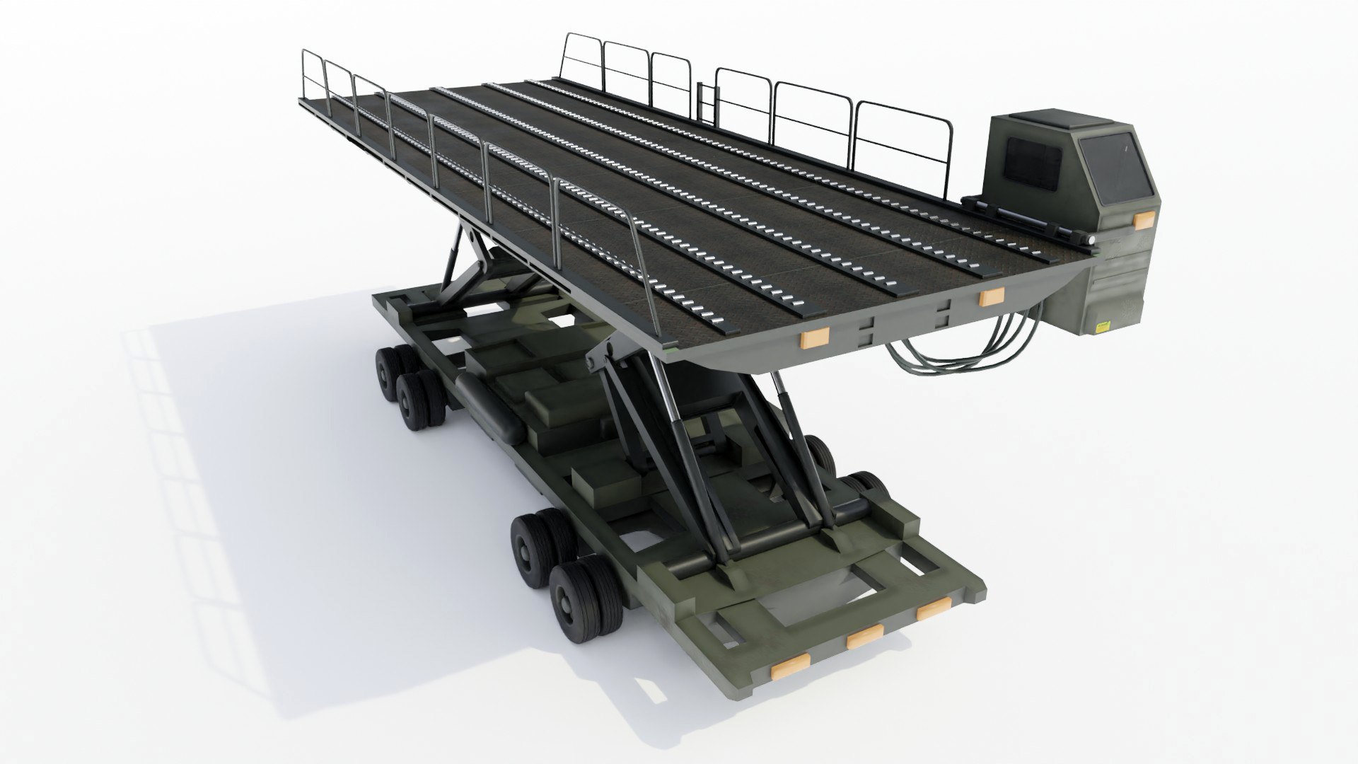 Oshkosh 40k Loader 3d Max