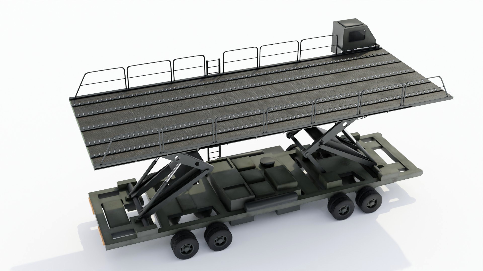 Oshkosh 40k Loader 3d Max