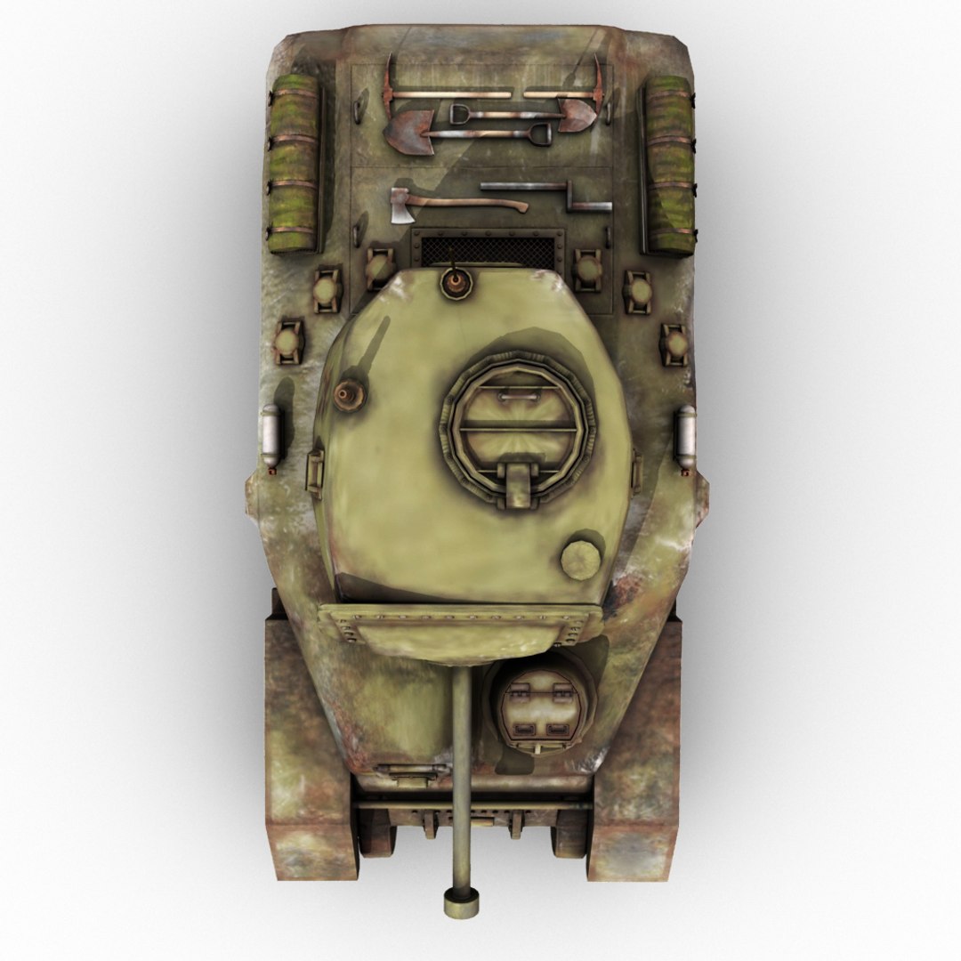Ram Tank 3d Model