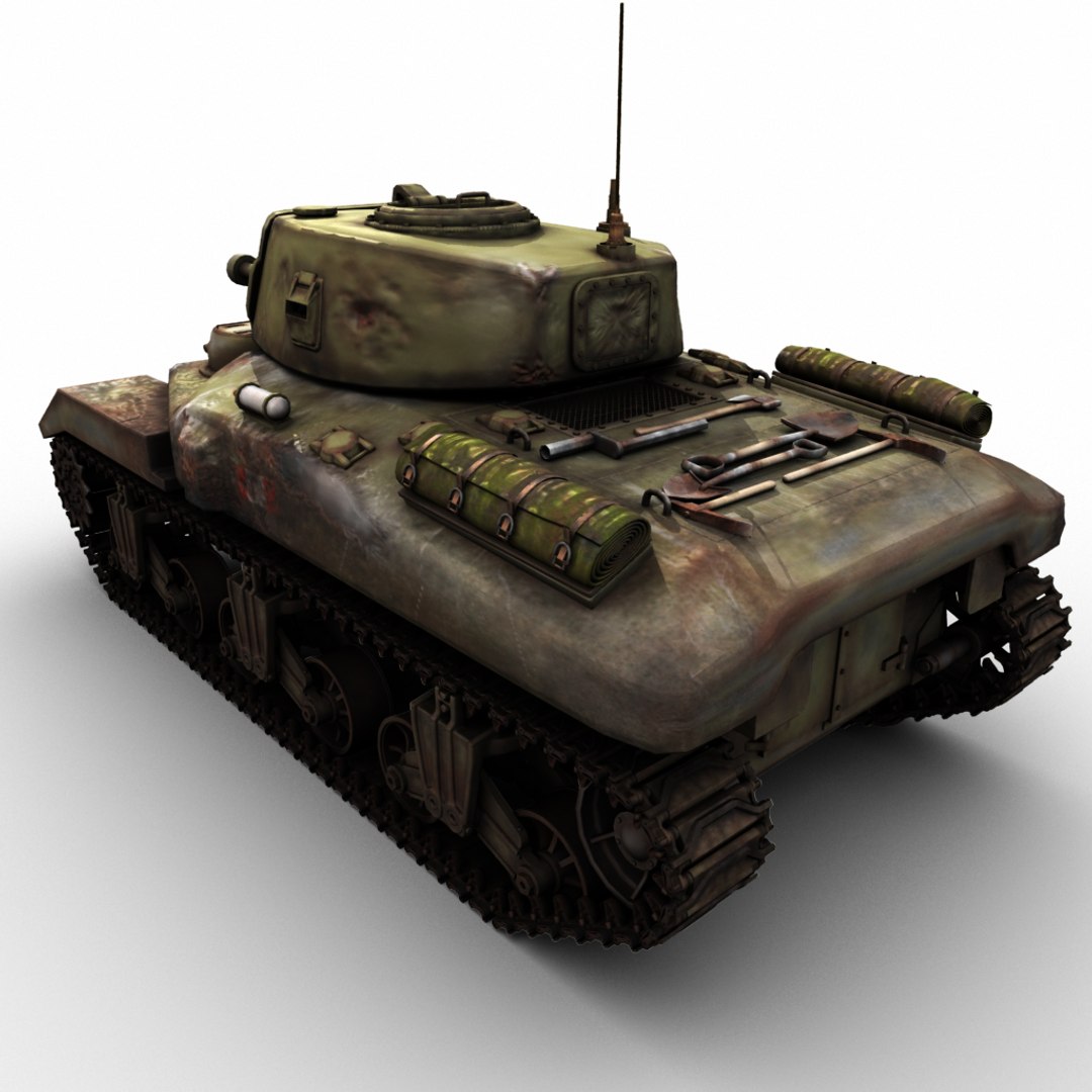 Ram Tank 3d Model