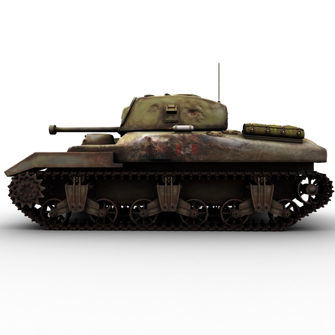 Ram Tank 3d Model