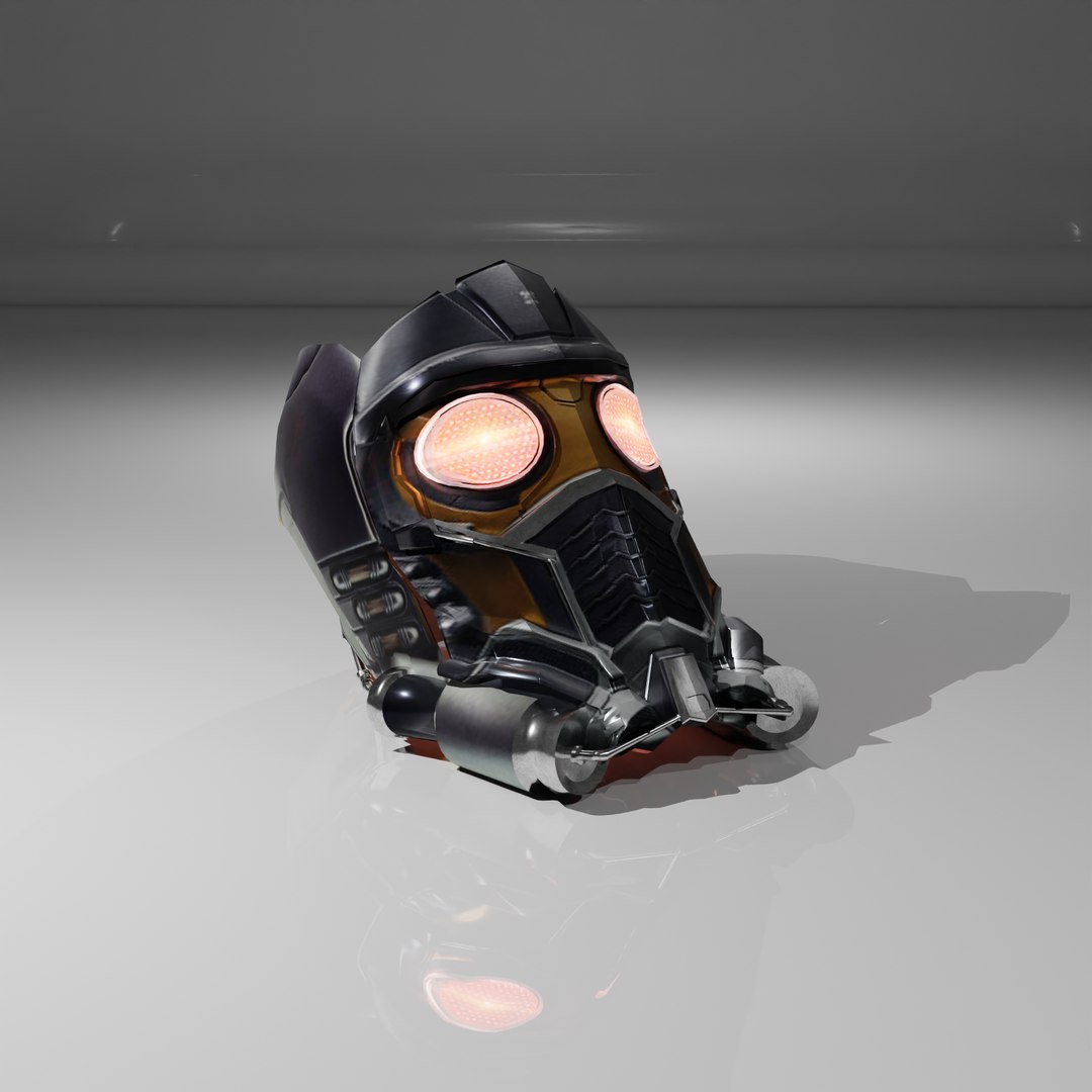 Free 3D Model Low-Poly Sci-fi Star-Lord 3D Model Blender Creation ...