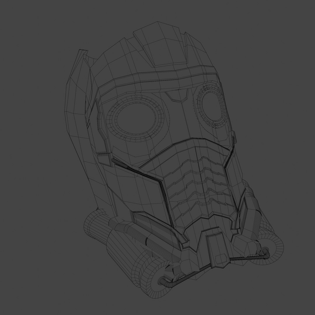 Free 3D Model Low-Poly Sci-fi Star-Lord 3D Model Blender Creation ...