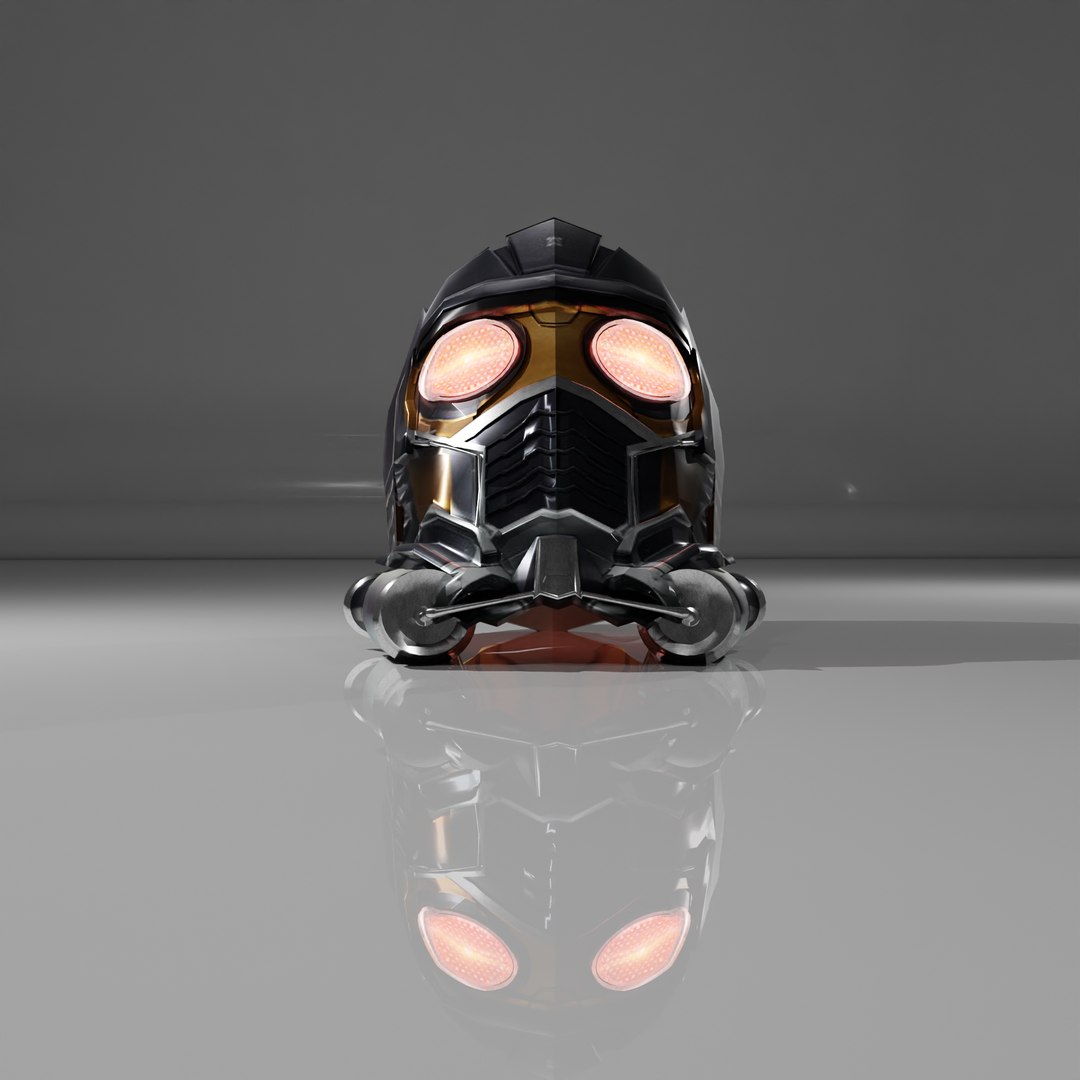 Free 3D Model Low-Poly Sci-fi Star-Lord 3D Model Blender Creation ...