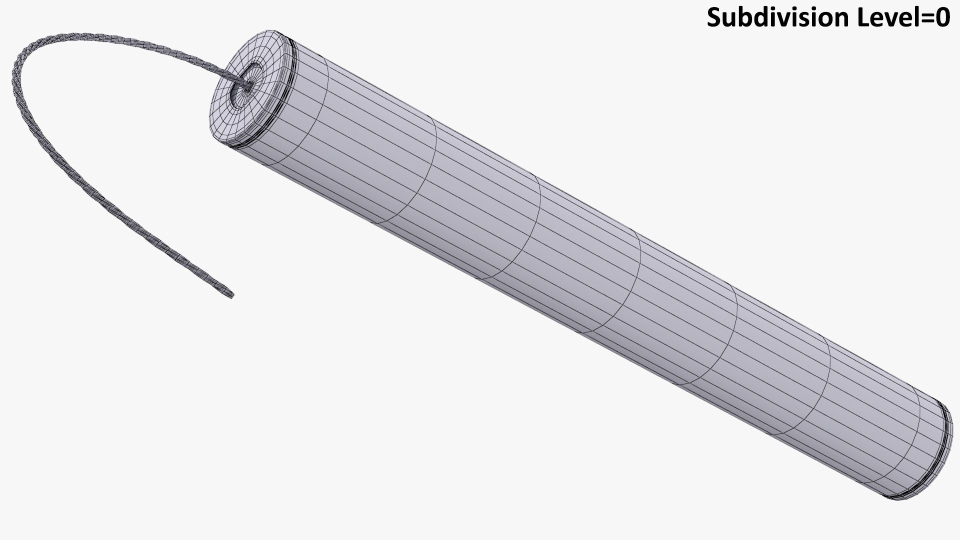 3D Dynamite Stick - TurboSquid 2103080