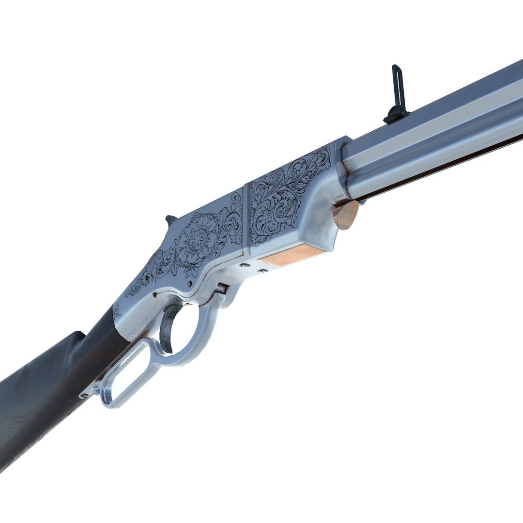 3D model classical henry rifle - TurboSquid 1271628