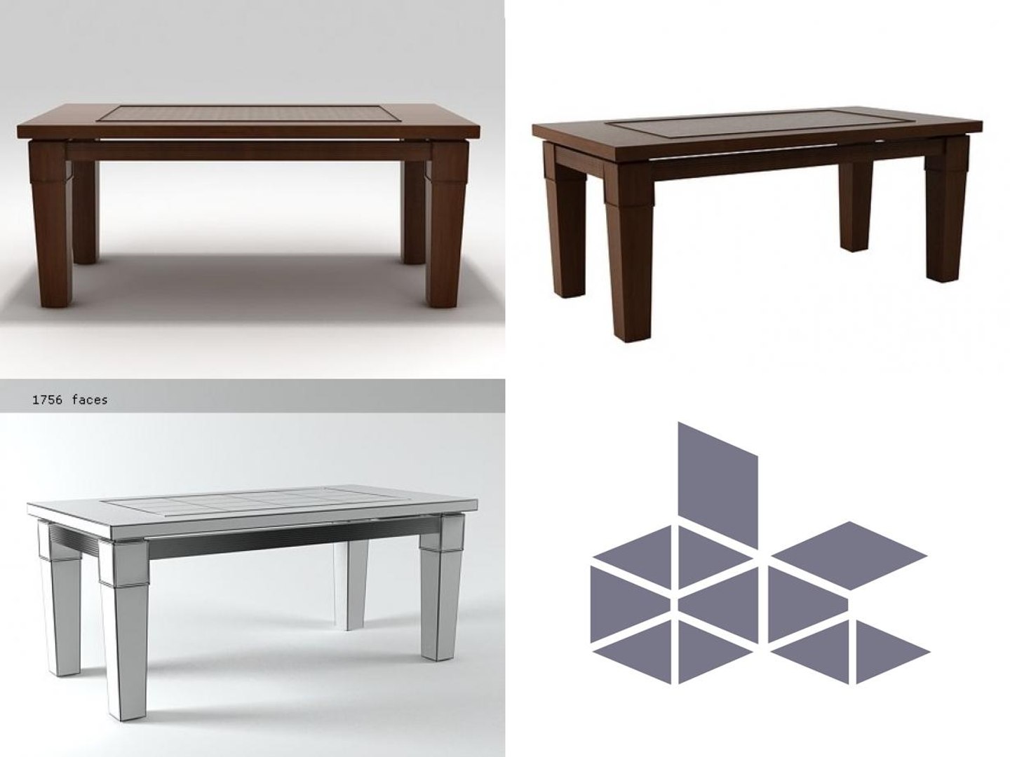 Coco table 3D model - TurboSquid 1185099