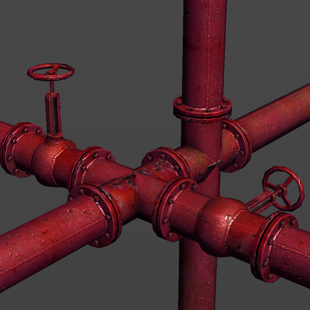 maya modular pipe set