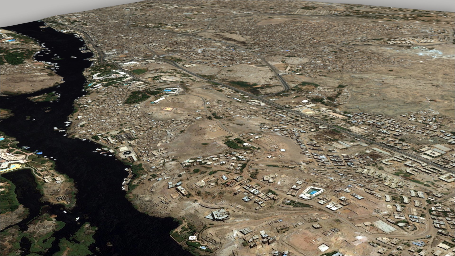 3D Aswan Quarry Terrain Megalithic - TurboSquid 1310708