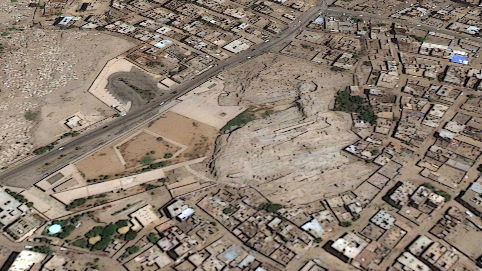 3D Aswan Quarry Terrain Megalithic - TurboSquid 1310708