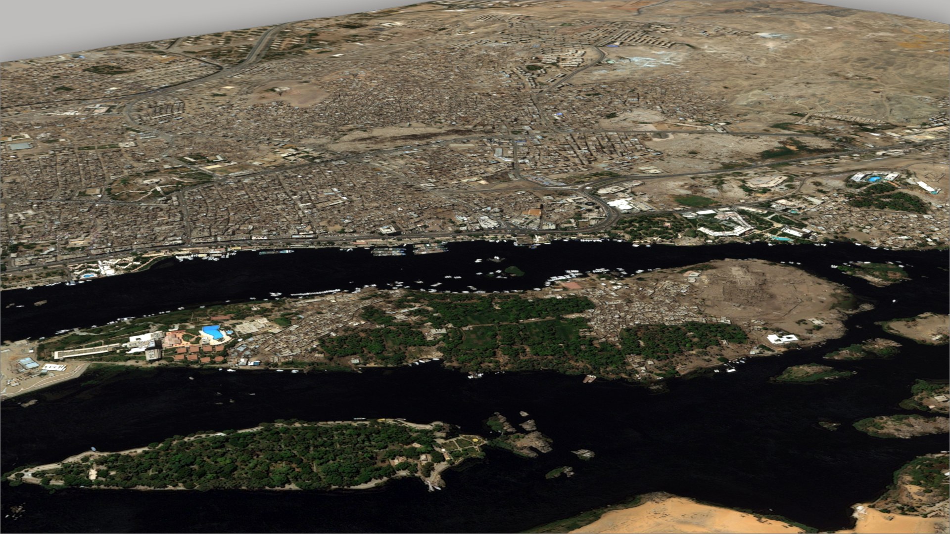 3D Aswan Quarry Terrain Megalithic - TurboSquid 1310708