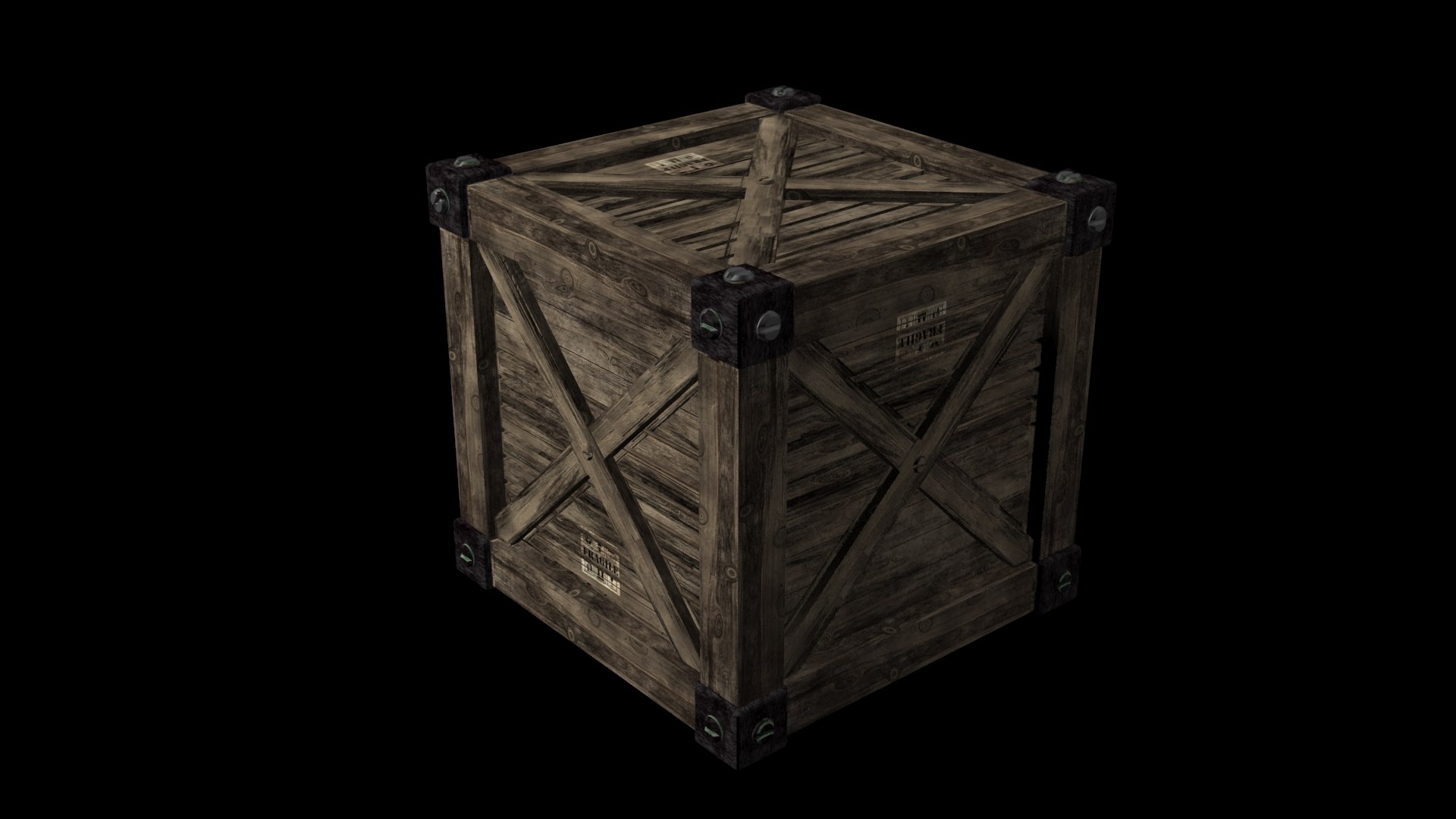 3d Crate