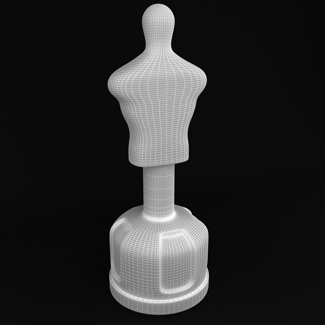 Punching Dummy 3d Model