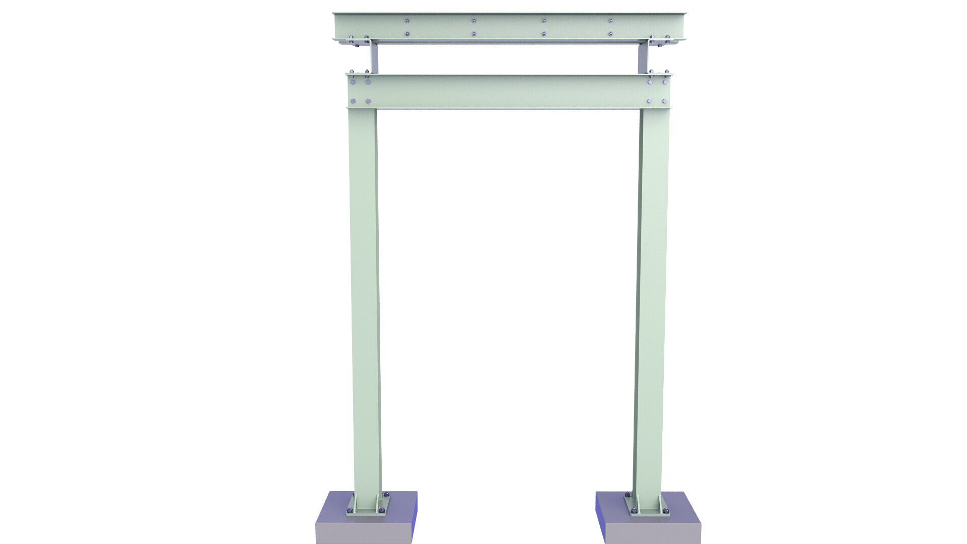 Steel Frame 9 Model - TurboSquid 2281921