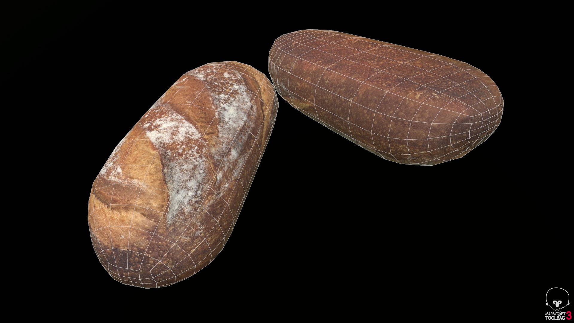 Rounded Loaf 3D Model - TurboSquid 1311069