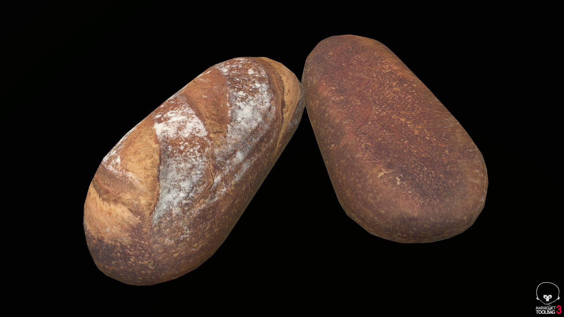 Rounded Loaf 3D Model - TurboSquid 1311069
