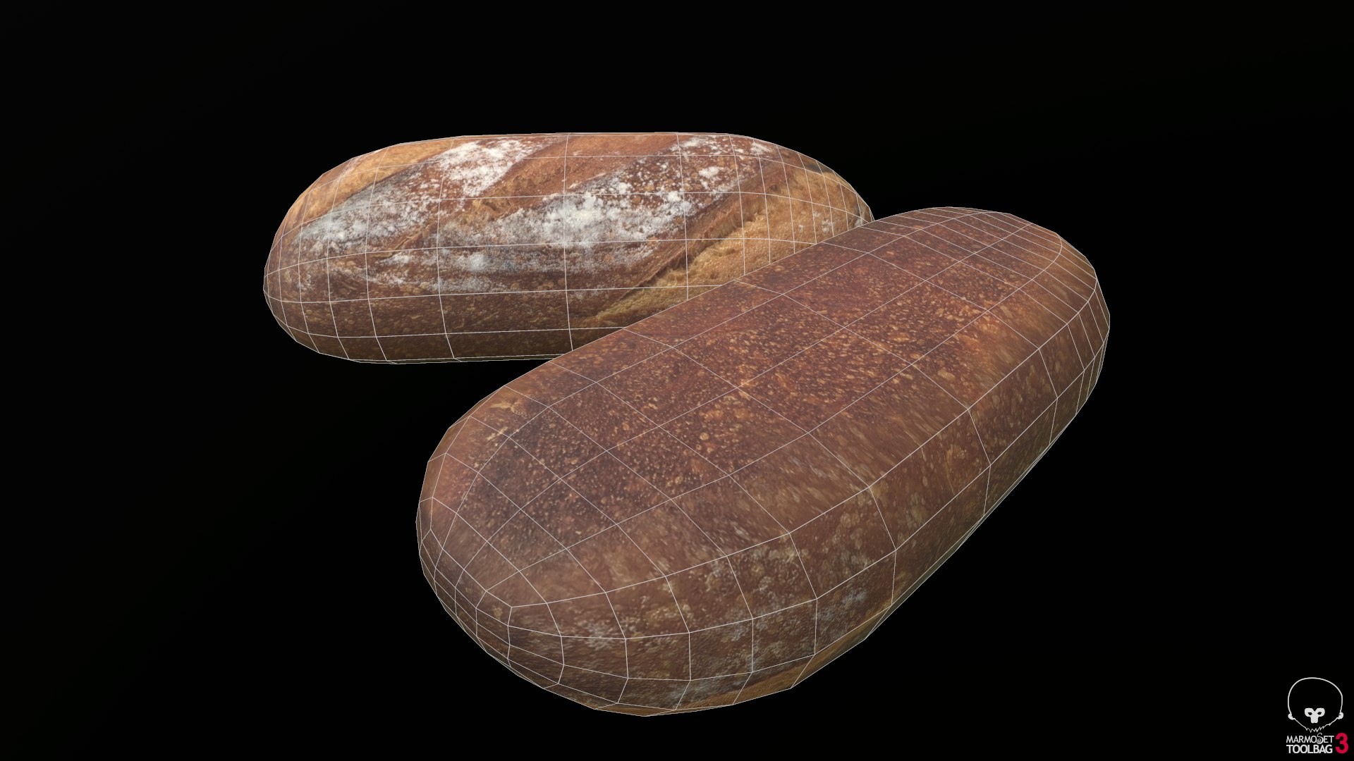 Rounded Loaf 3D Model - TurboSquid 1311069