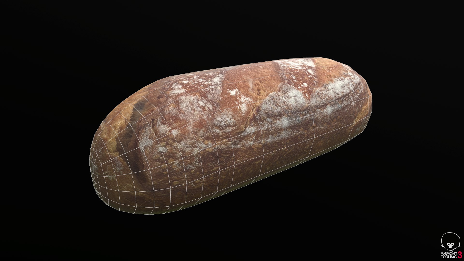 Rounded Loaf 3D Model - TurboSquid 1311069