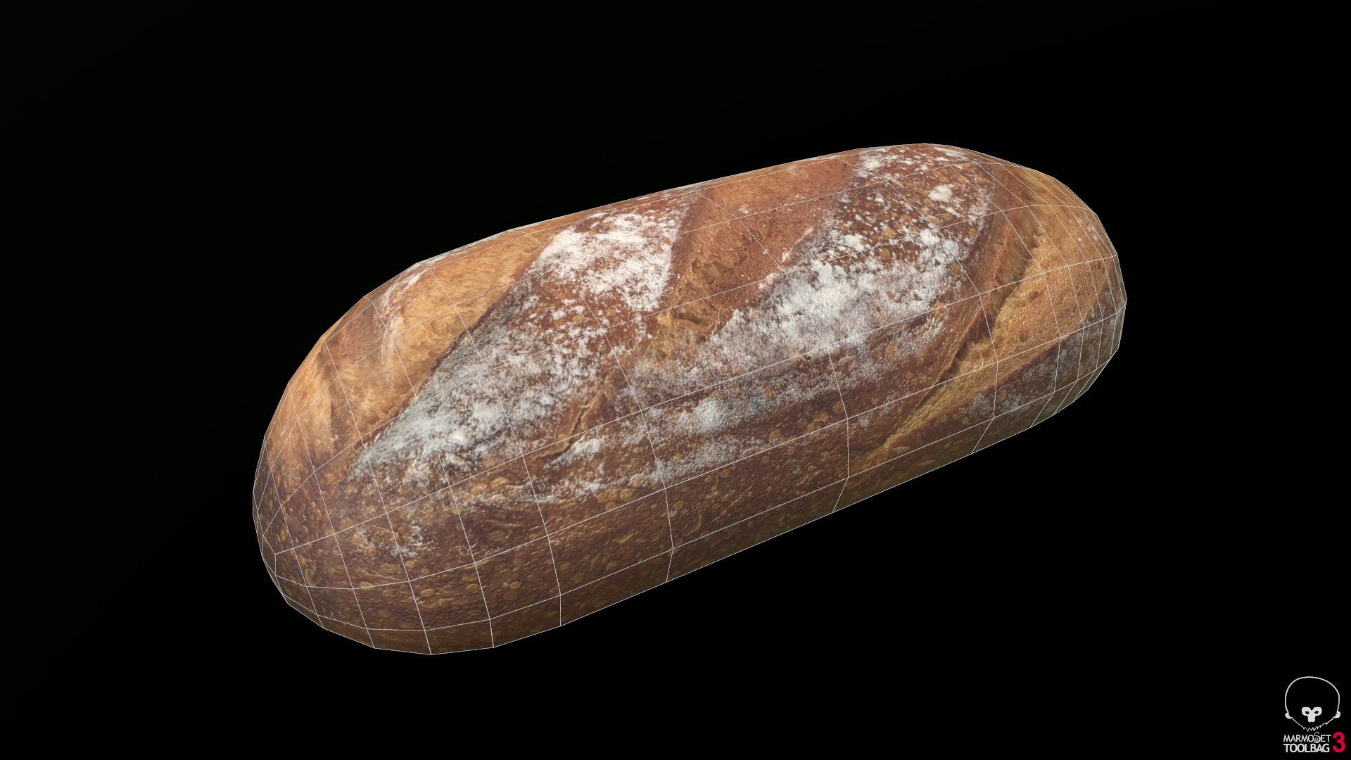 Rounded Loaf 3D Model - TurboSquid 1311069