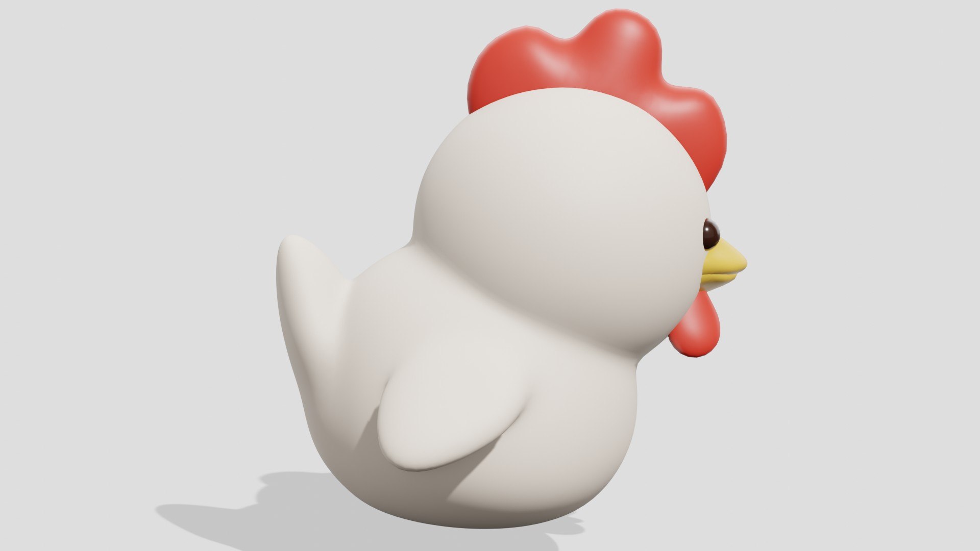 Cute chicken 3D model - TurboSquid 2103815