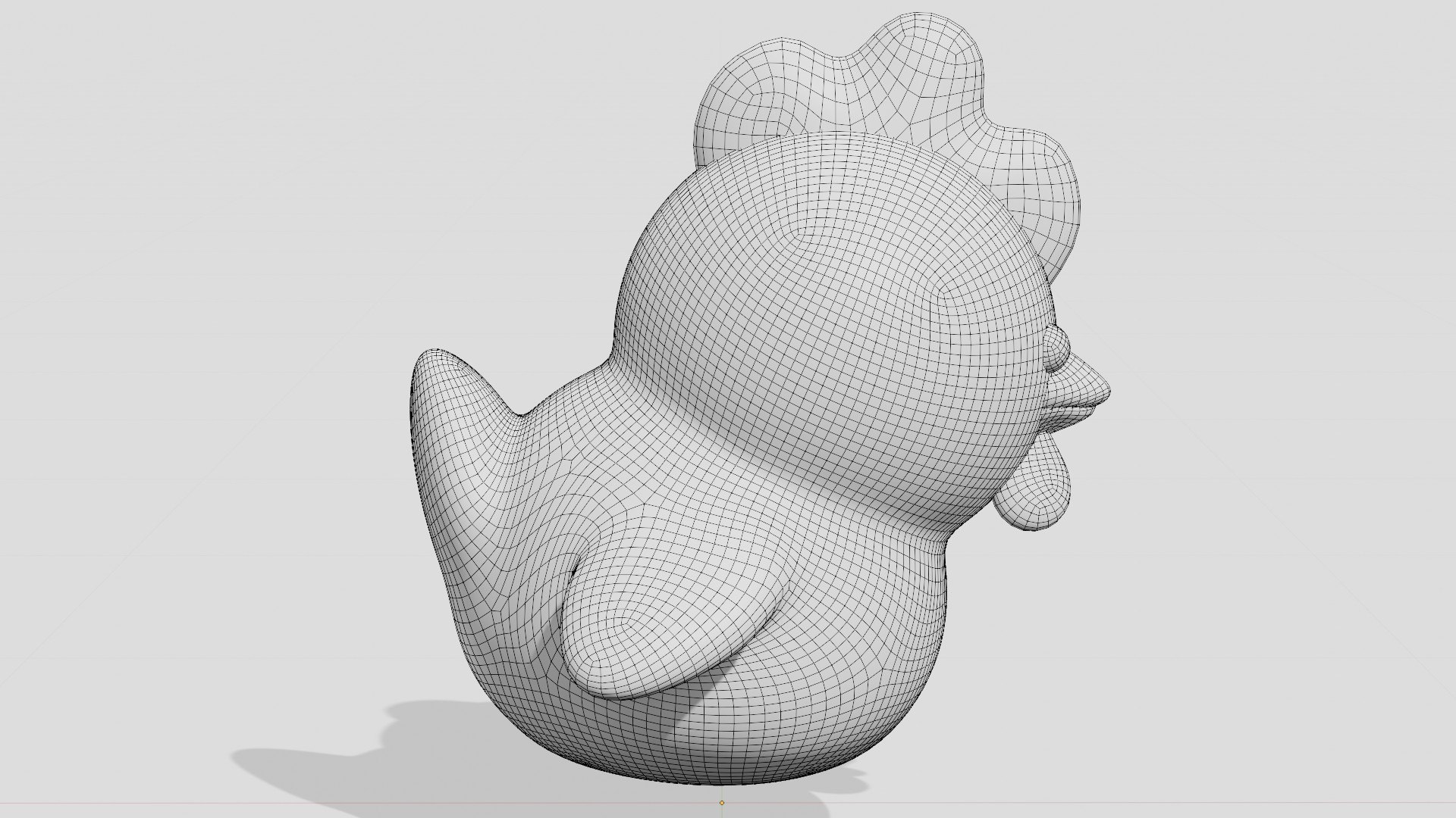 Cute chicken 3D model - TurboSquid 2103815