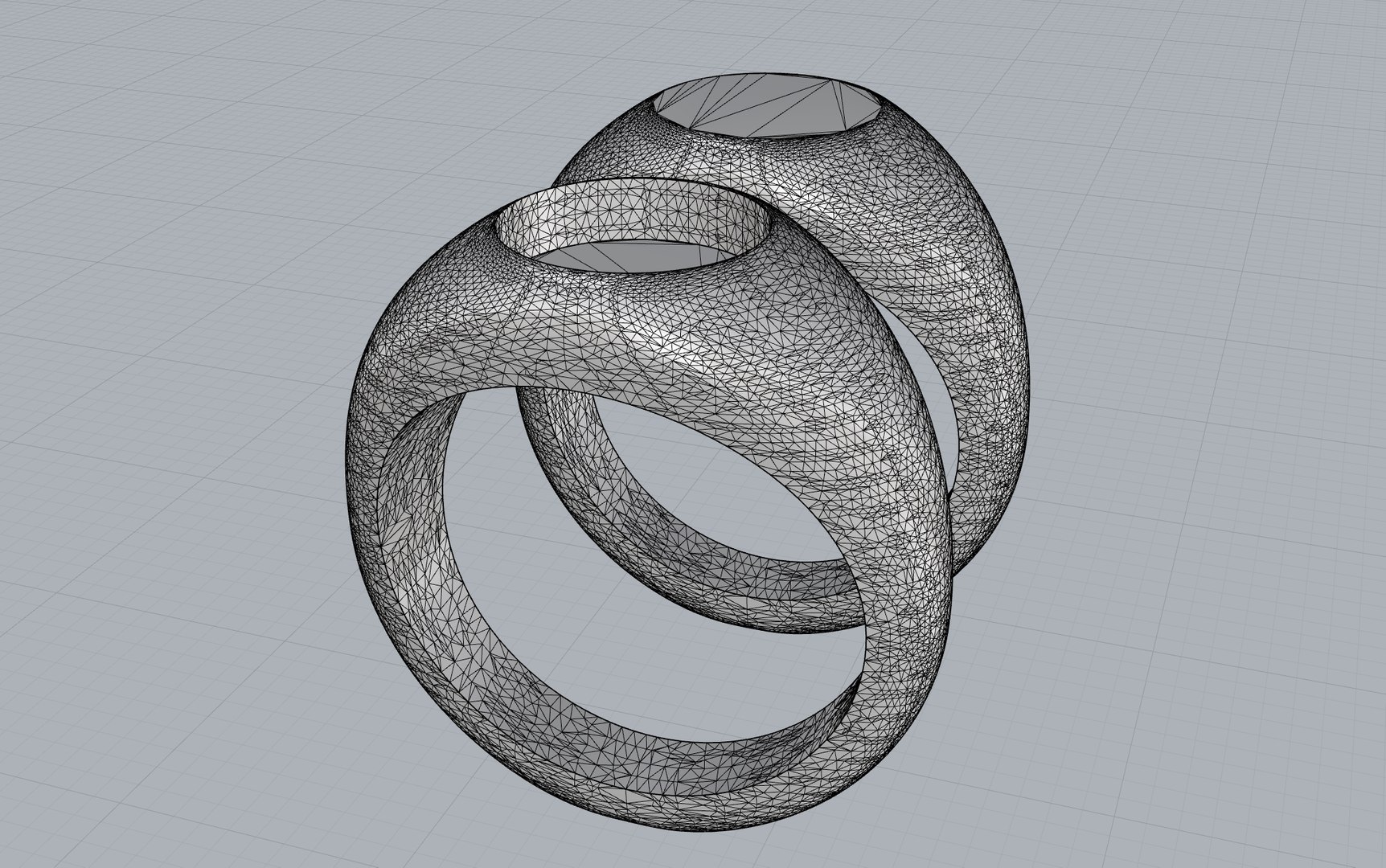 Rings Maker Program based on Open CASCADE 3D modelling kernel 3D model ...