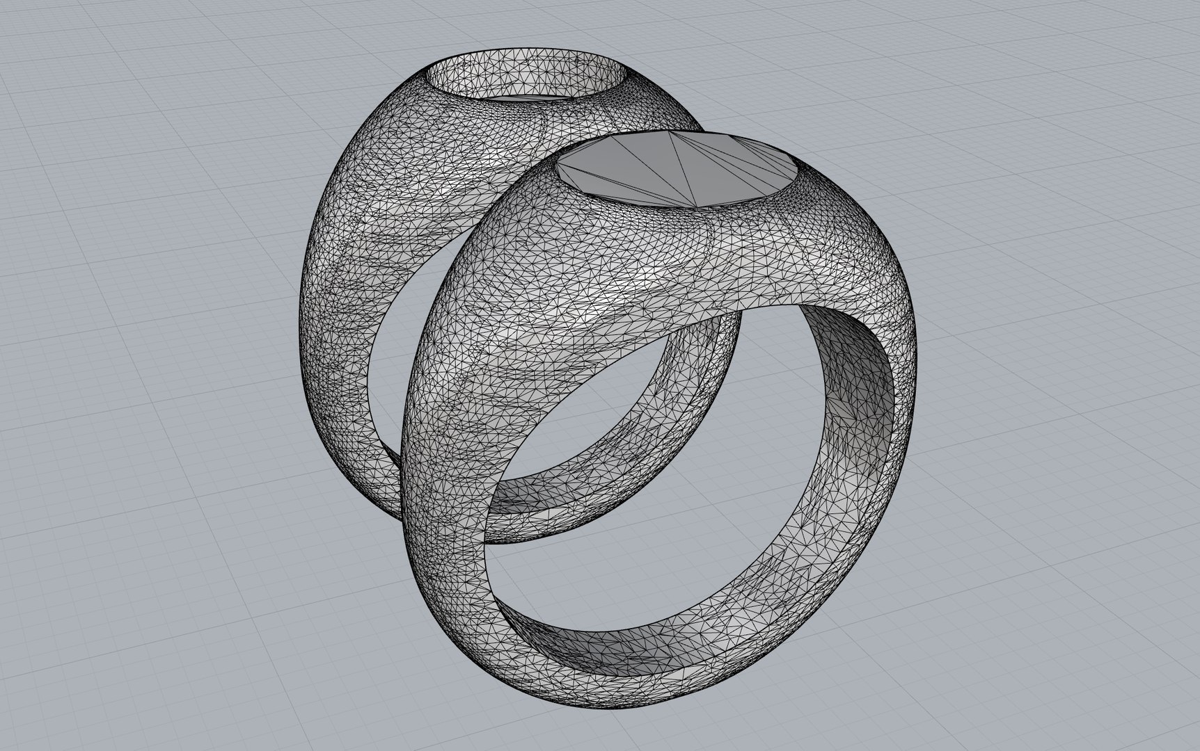 Rings Maker Program based on Open CASCADE 3D modelling kernel 3D model ...