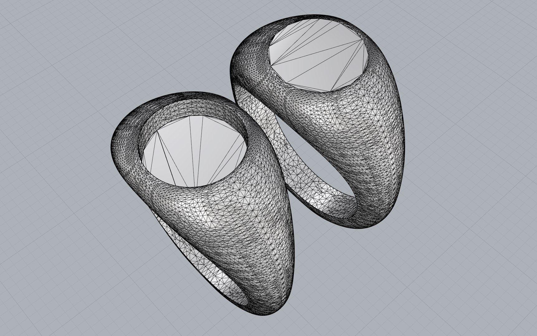 Rings Maker Program based on Open CASCADE 3D modelling kernel 3D model ...