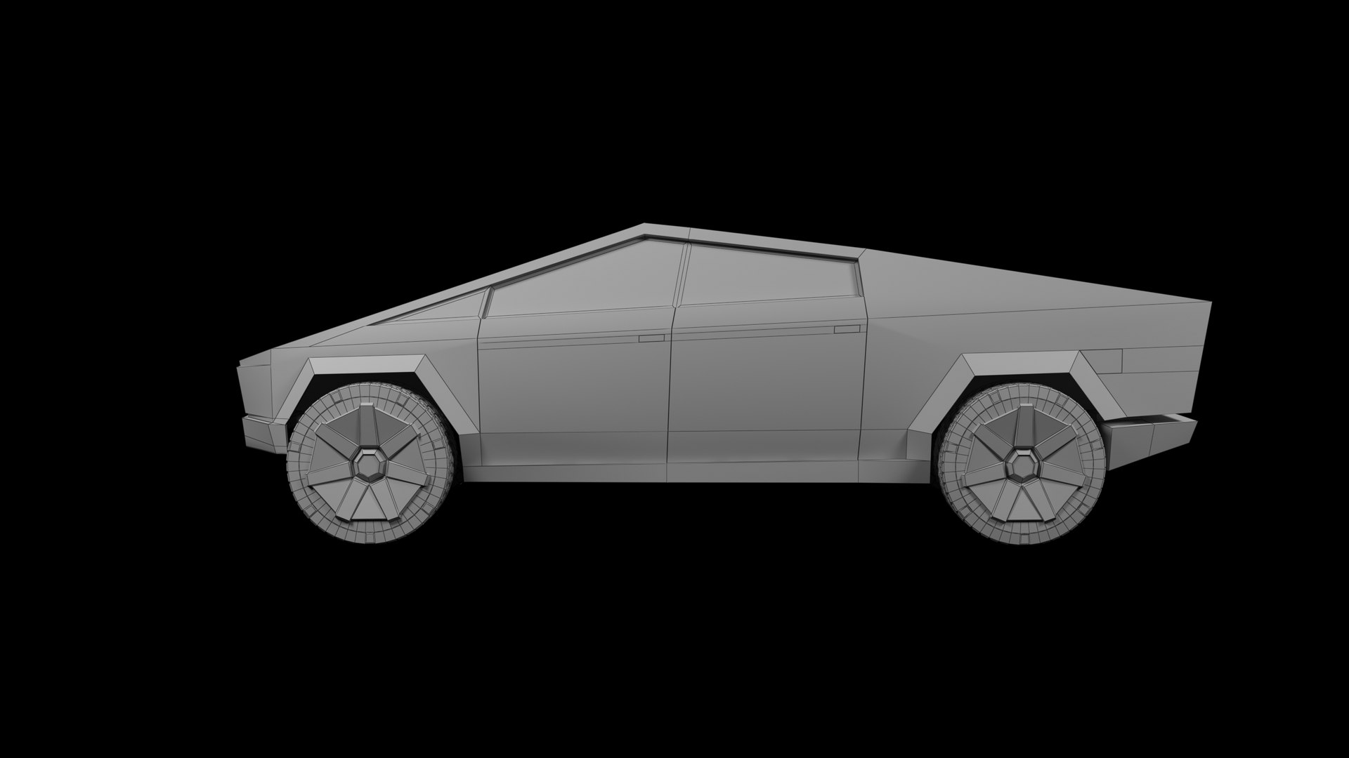 3D Cyber Truck - TurboSquid 2062008