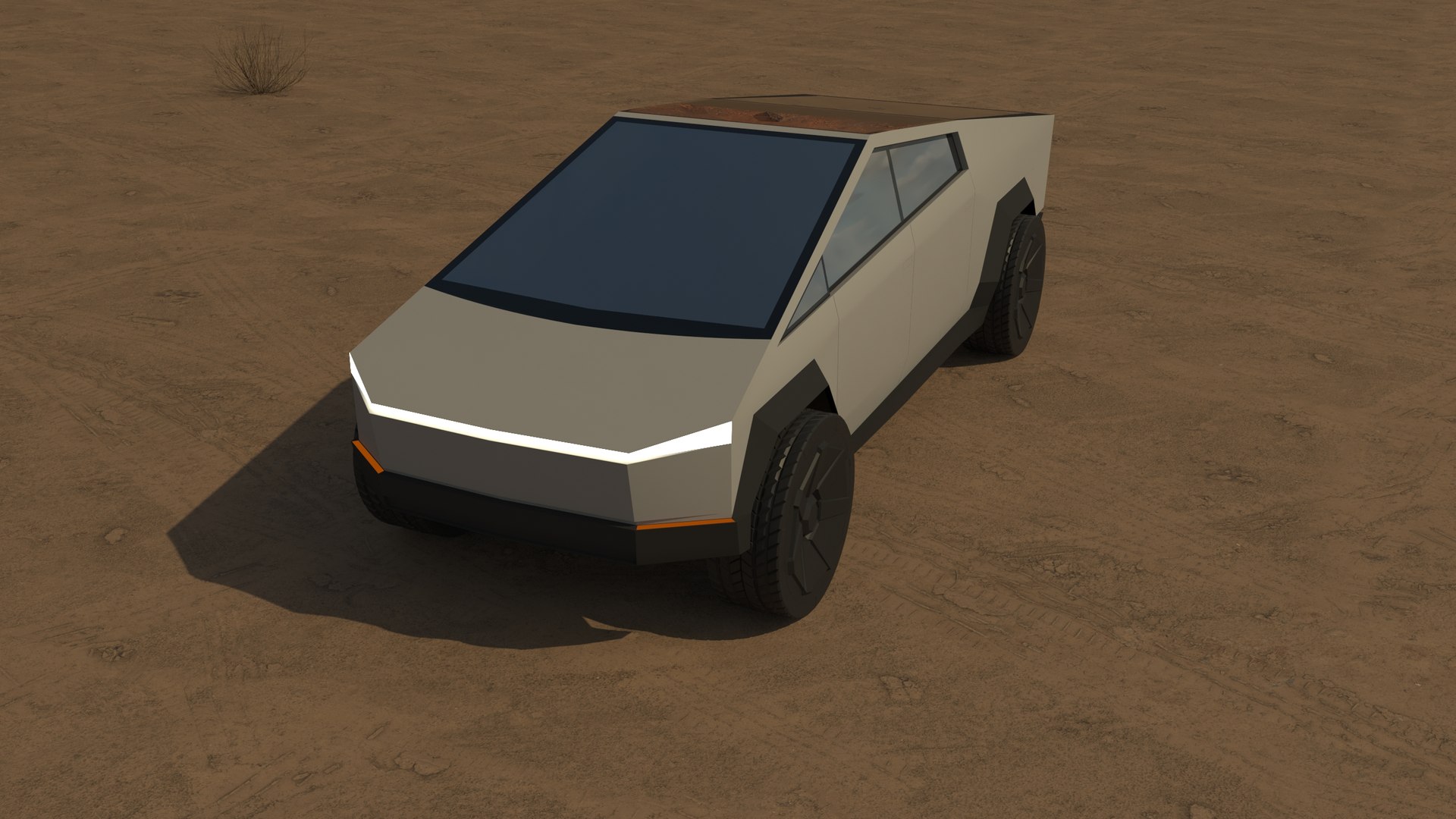 3D Cyber Truck - TurboSquid 2062008