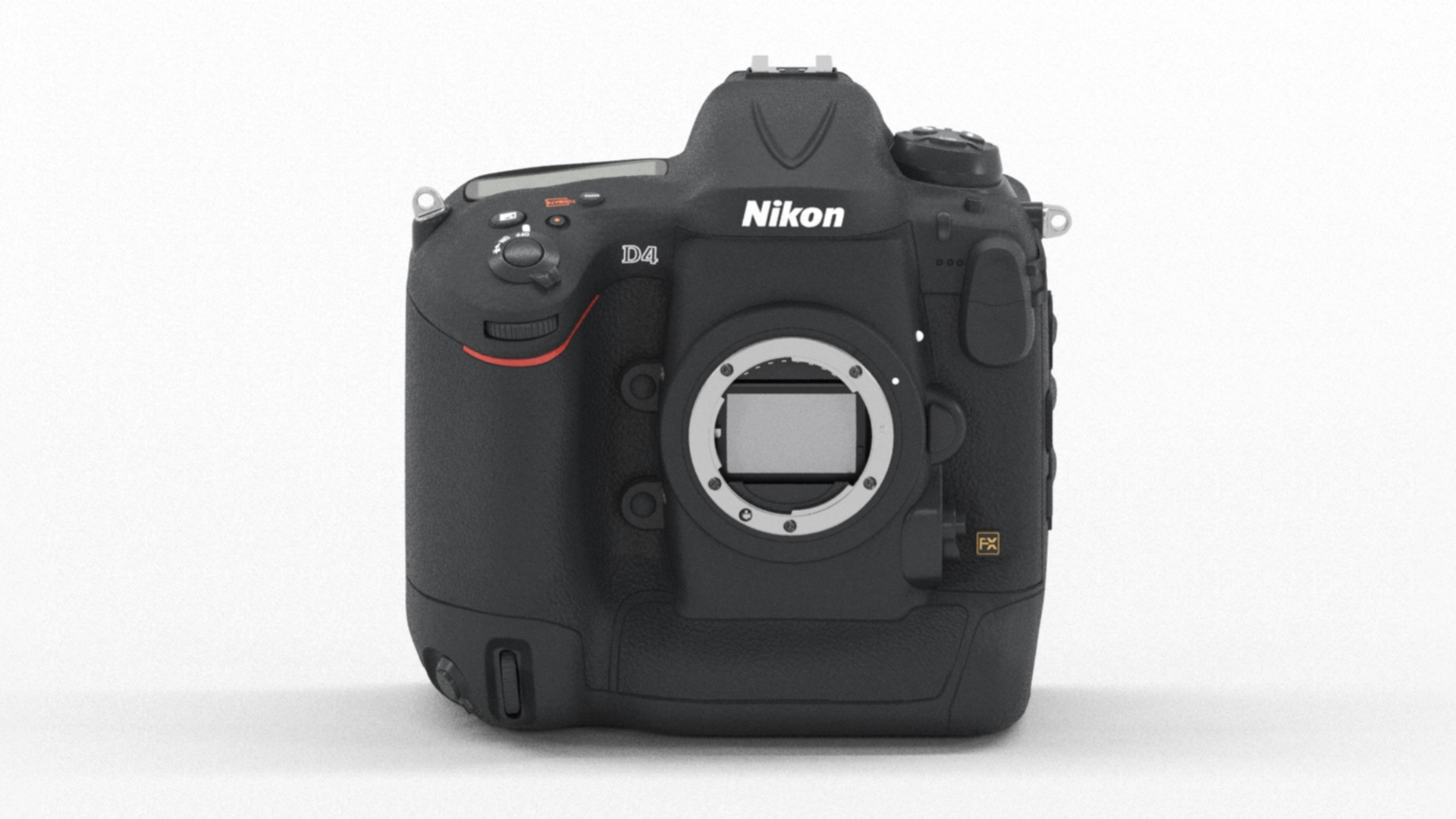3D Nikon Digital SLR Camera D4 Body D4 Model - TurboSquid 2351414