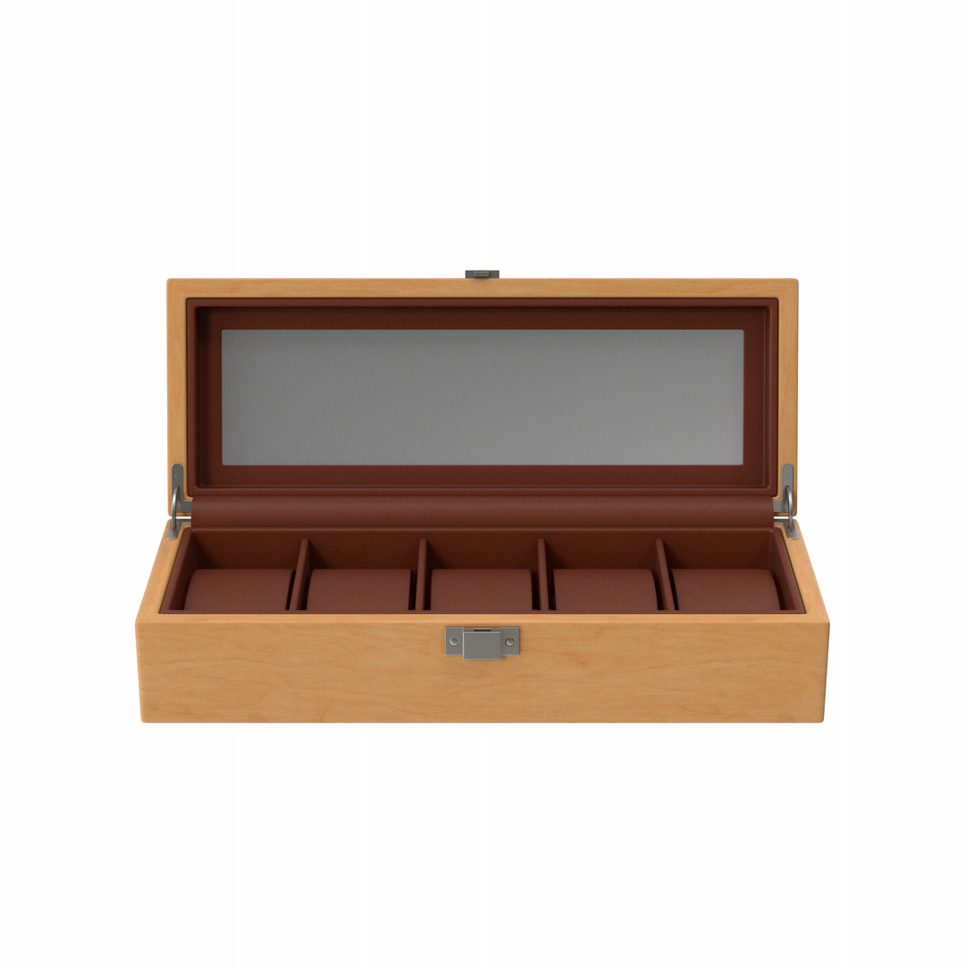 3D Wooden Watch Box Model - TurboSquid 2173528