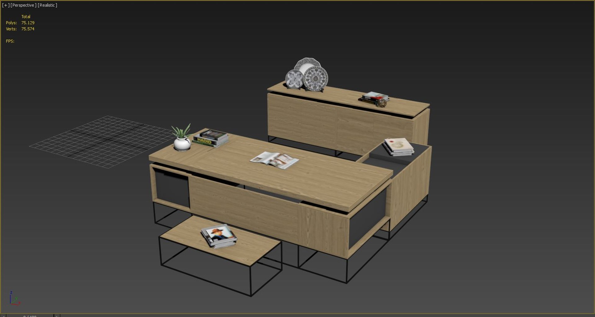 3D brotime grid boss ceo - TurboSquid 1312560