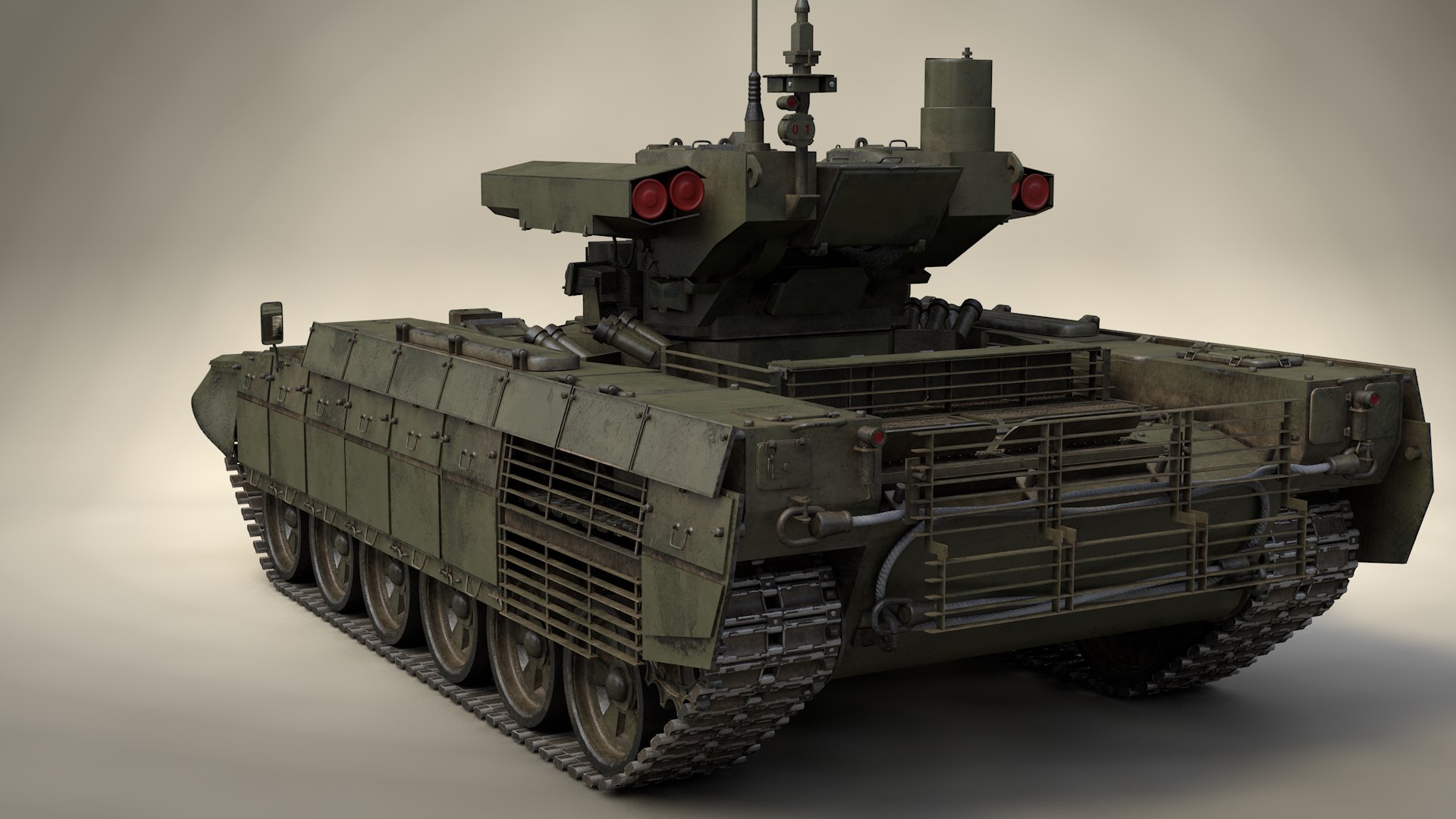 Russian Terminator 3 Tank Model - TurboSquid 1462847