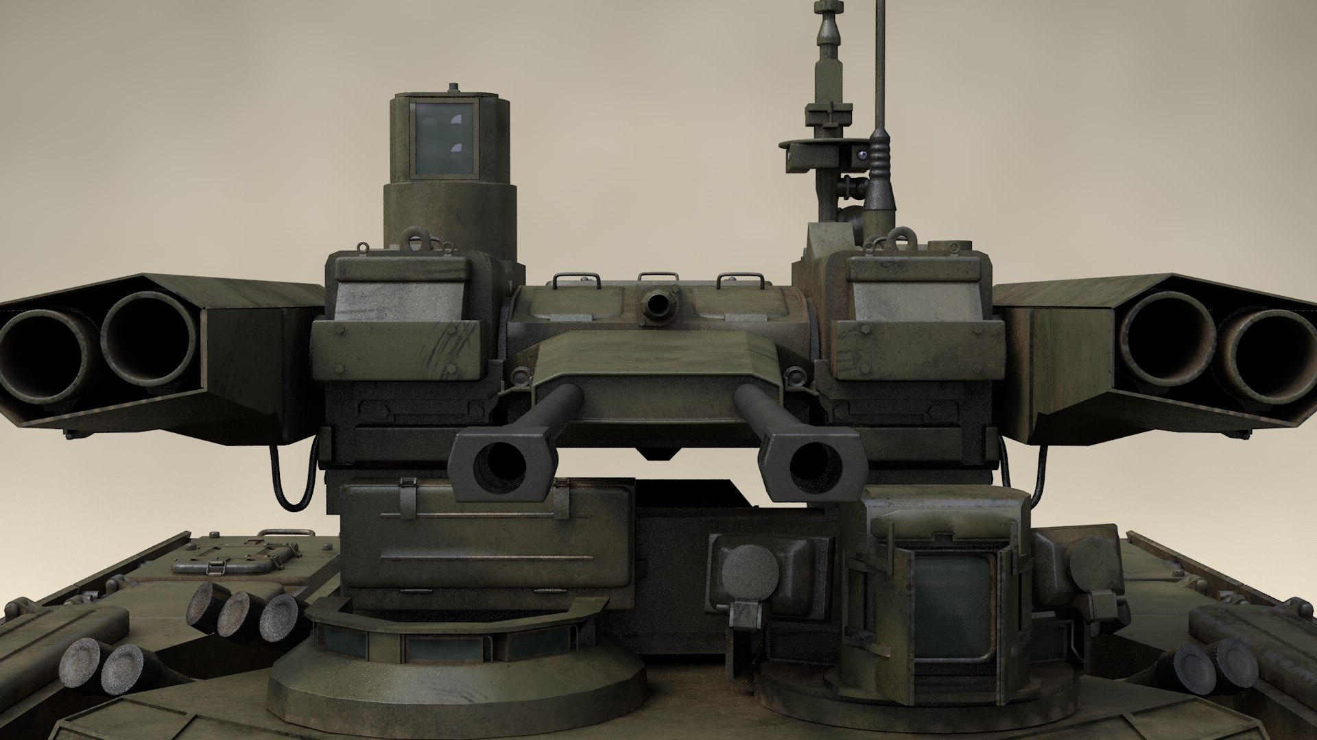 Russian Terminator 3 Tank Model - TurboSquid 1462847