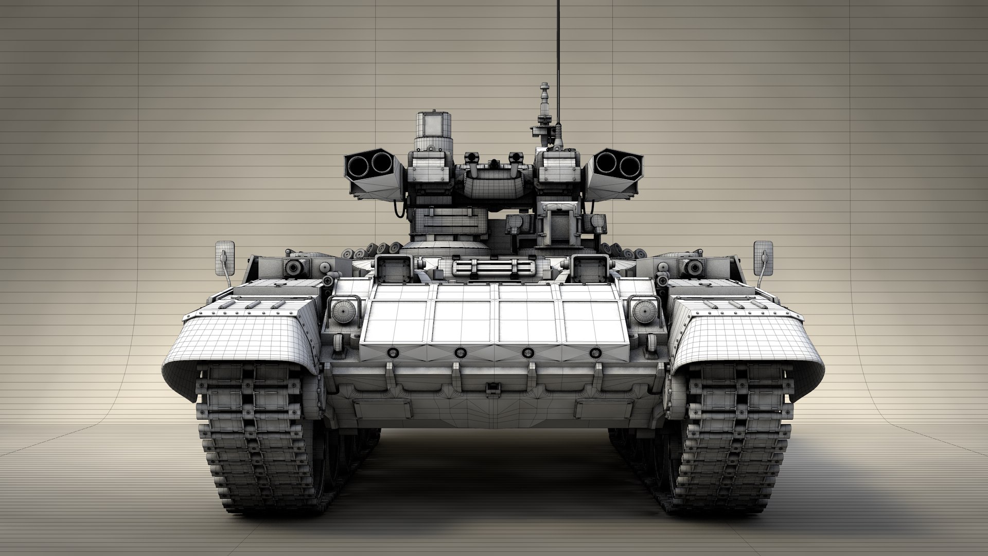 Russian Terminator 3 Tank Model - TurboSquid 1462847