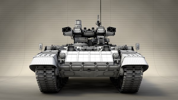 Russian terminator 3 tank model - TurboSquid 1462847