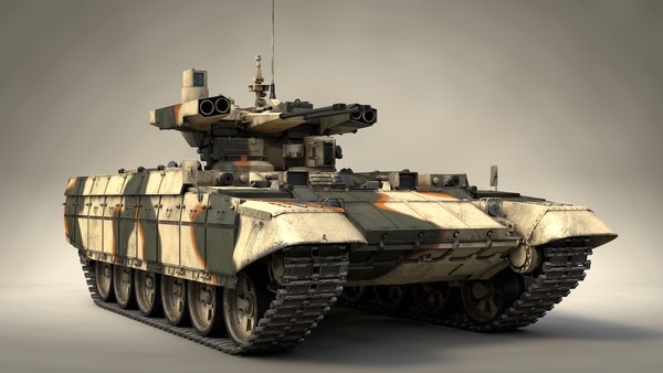 Russian terminator 3 tank model - TurboSquid 1462847