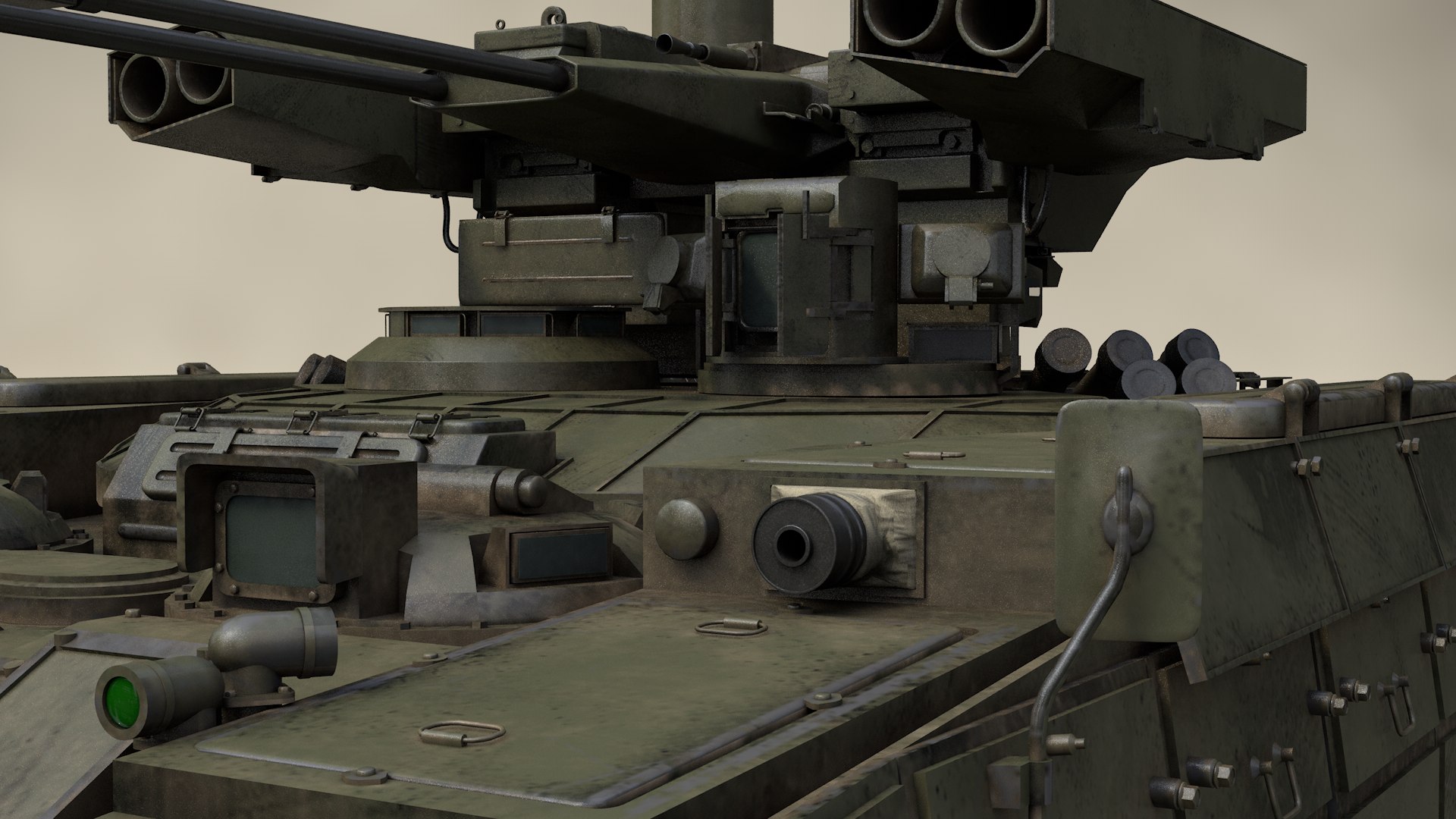 Russian Terminator 3 Tank Model - TurboSquid 1462847