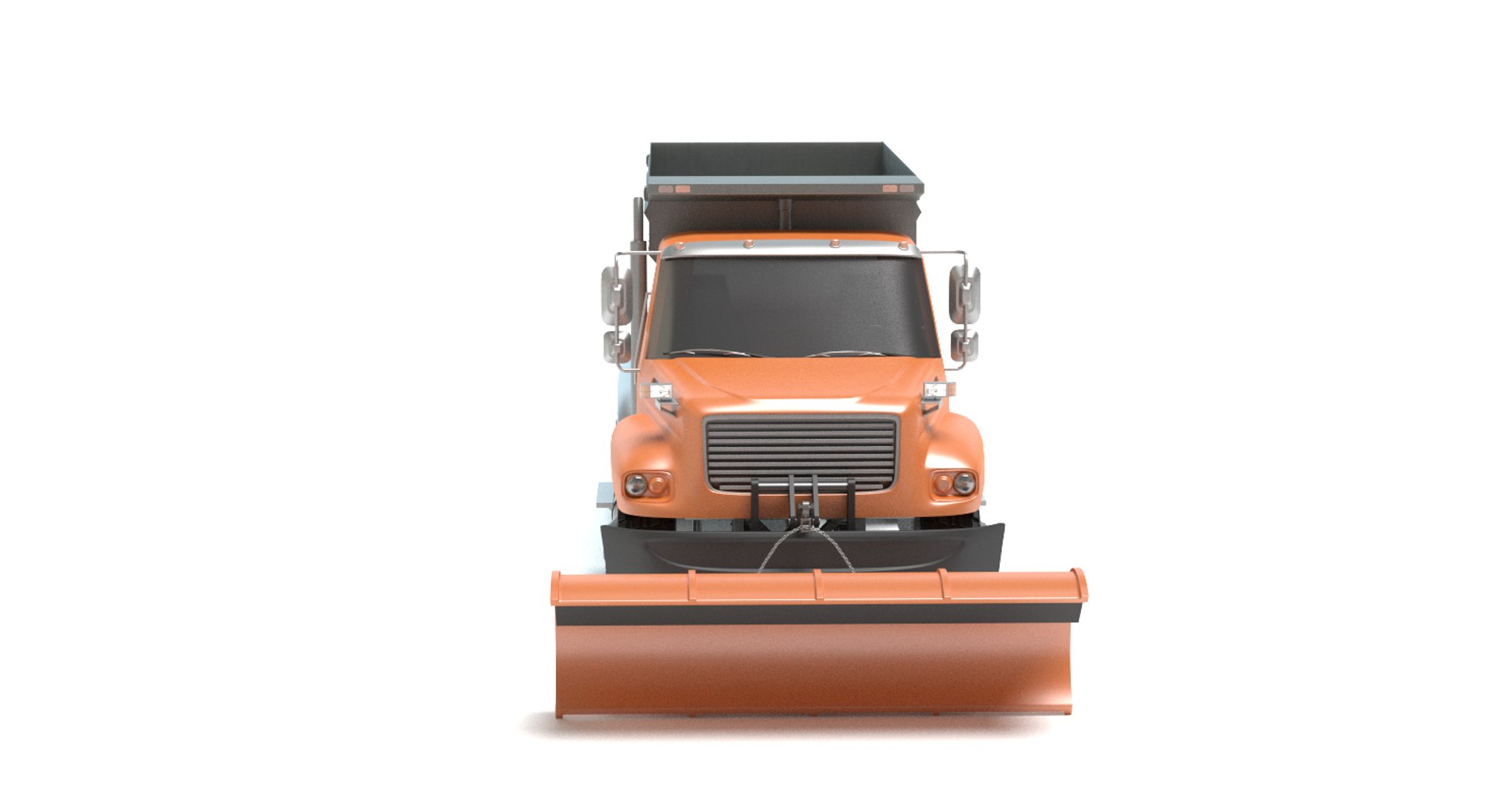 3d Model Of Snow Plow