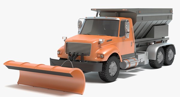 3d model of snow plow