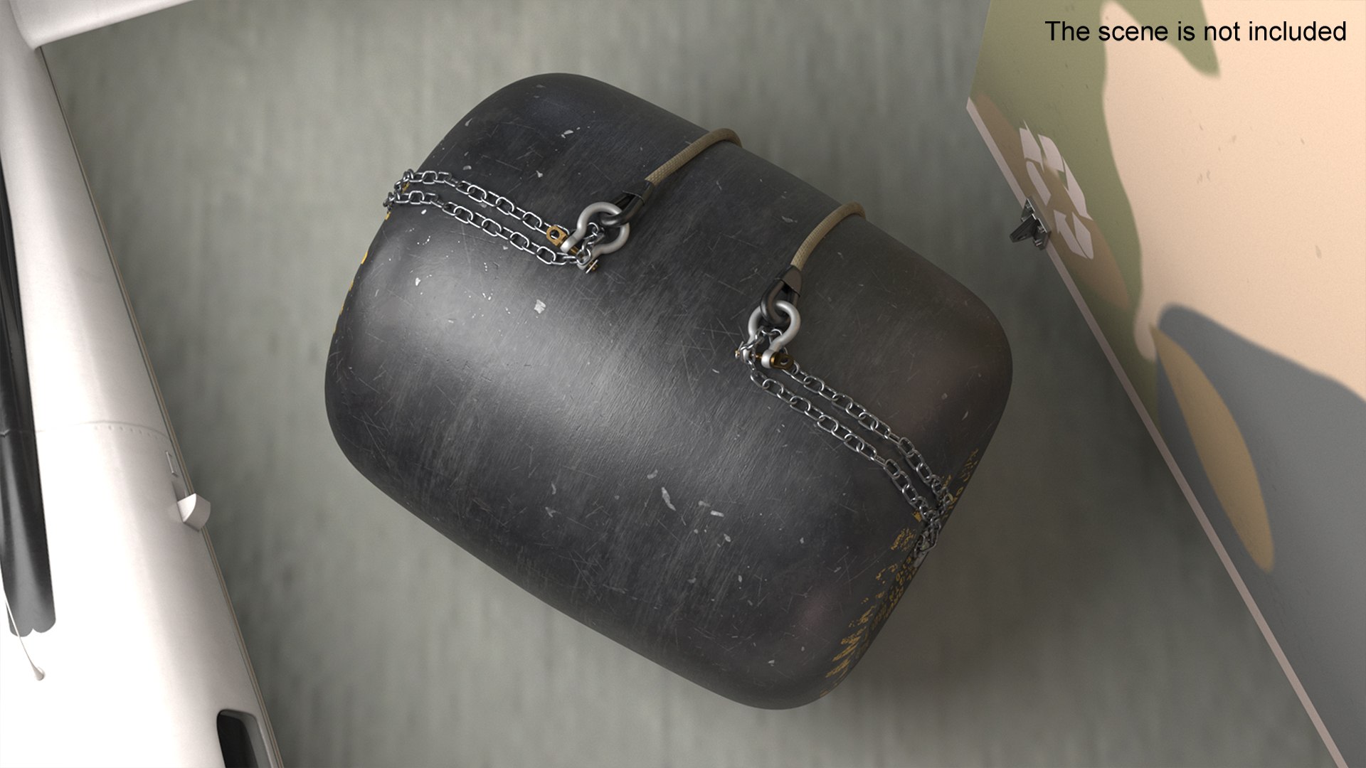 3D Collapsible Fuel Blivet Old Model - TurboSquid 2161946